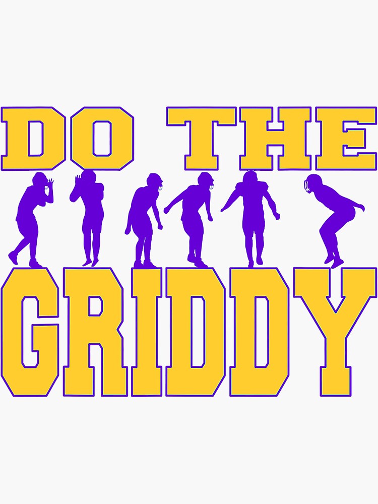 "Do The Griddy Dance" Sticker for Sale by waylei | Redbubble