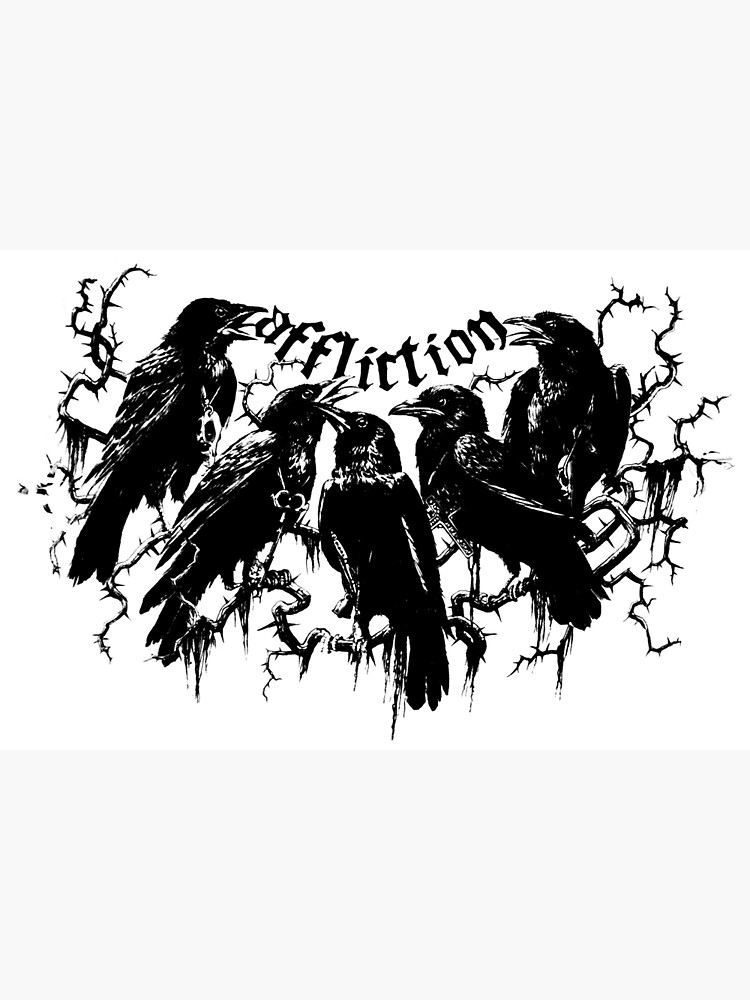 Affliction Crows Sematary Ghost Mountain Premium Matte Vertical Poster ...