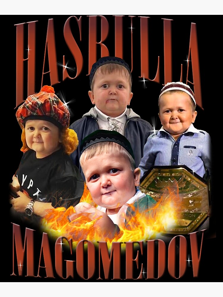 "Hasbulla Magomedov meme" Poster for Sale by Dankshop05 | Redbubble