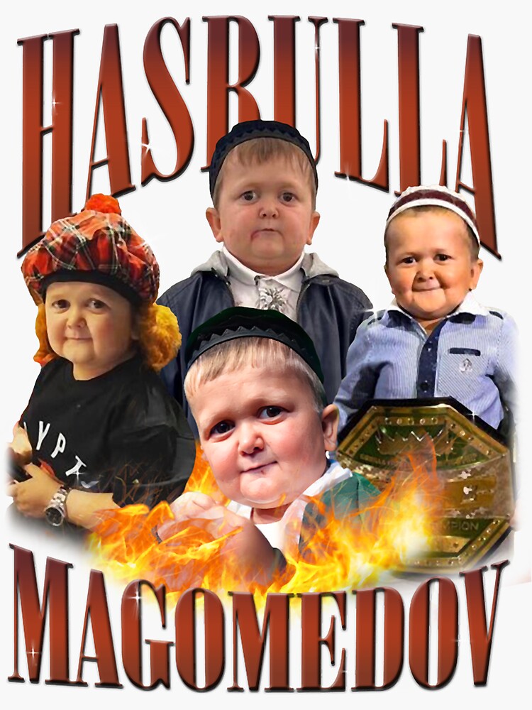 "Hasbulla Magomedov meme" Sticker for Sale by Dankshop05 | Redbubble