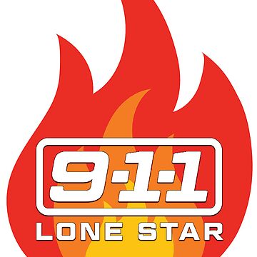 "911 LoneStar Fire Logo" Sticker for Sale by tksrainbow | Redbubble