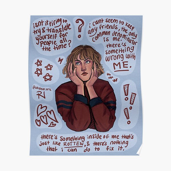 "Rebel Robin" Poster for Sale by whatever-arts | Redbubble