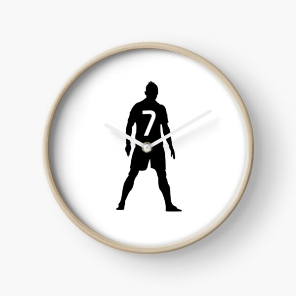 "Cristiano Ronaldo CR7 Soccer" Clock for Sale by racooon | Redbubble
