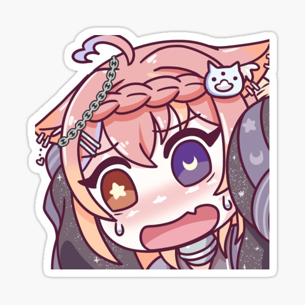 "Cheebi Not Like This" Sticker for Sale by cheebicat | Redbubble