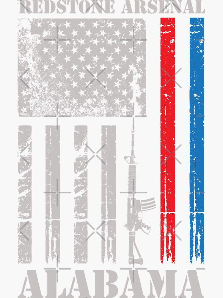 "Redstone Arsenal Alabama US Army" Sticker for Sale by Xoox Art | Redbubble