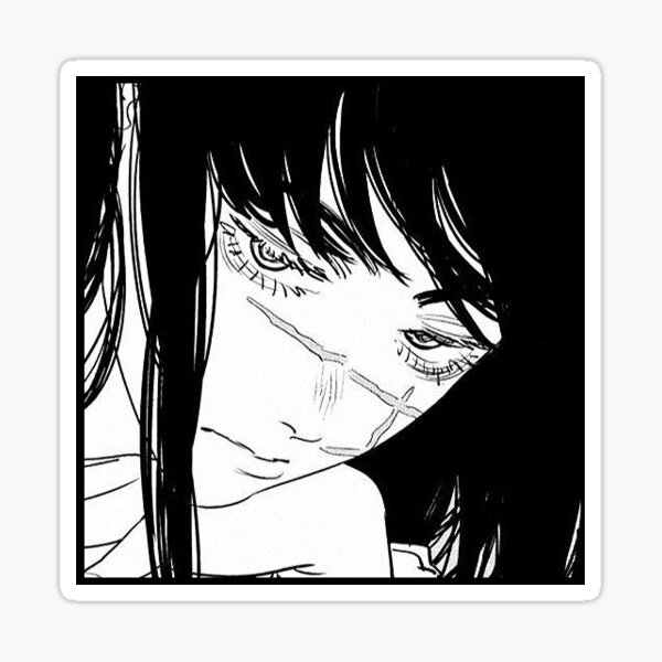 "Yoru Chainsaw Man Manga Panel" Sticker for Sale by yoihoro-us | Redbubble