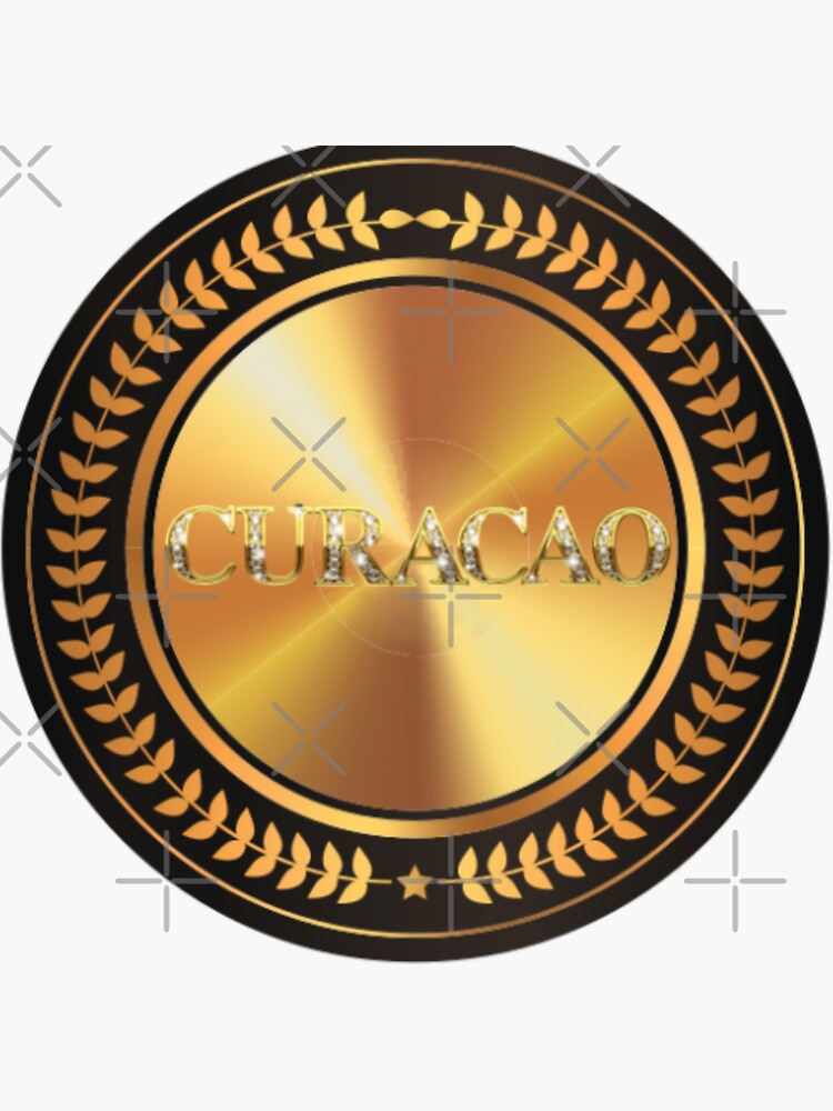 "Curacao Flag Tee, Designed With Caribbean Flag on It. Every Day Used ...