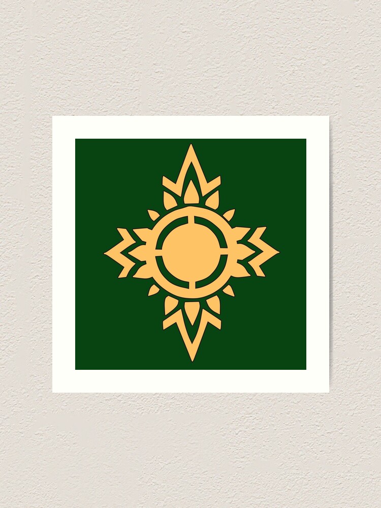 "Rohirrim Shield Emblem" Art Print by OscarD | Redbubble