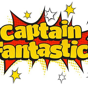 "Pop Art Captain Fantastic" Sticker for Sale by jorgenmac | Redbubble