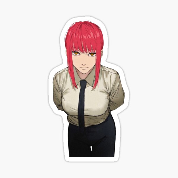 "Makima " Sticker for Sale by salah123bgh | Redbubble