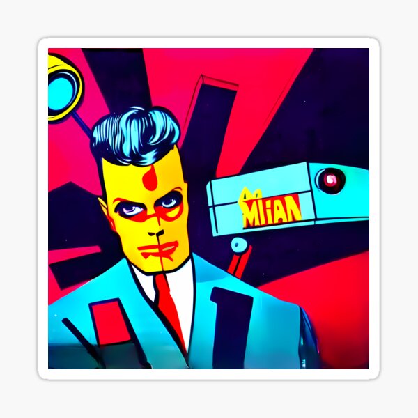 "Retro camera man" Sticker for Sale by BigBrainArtwork | Redbubble