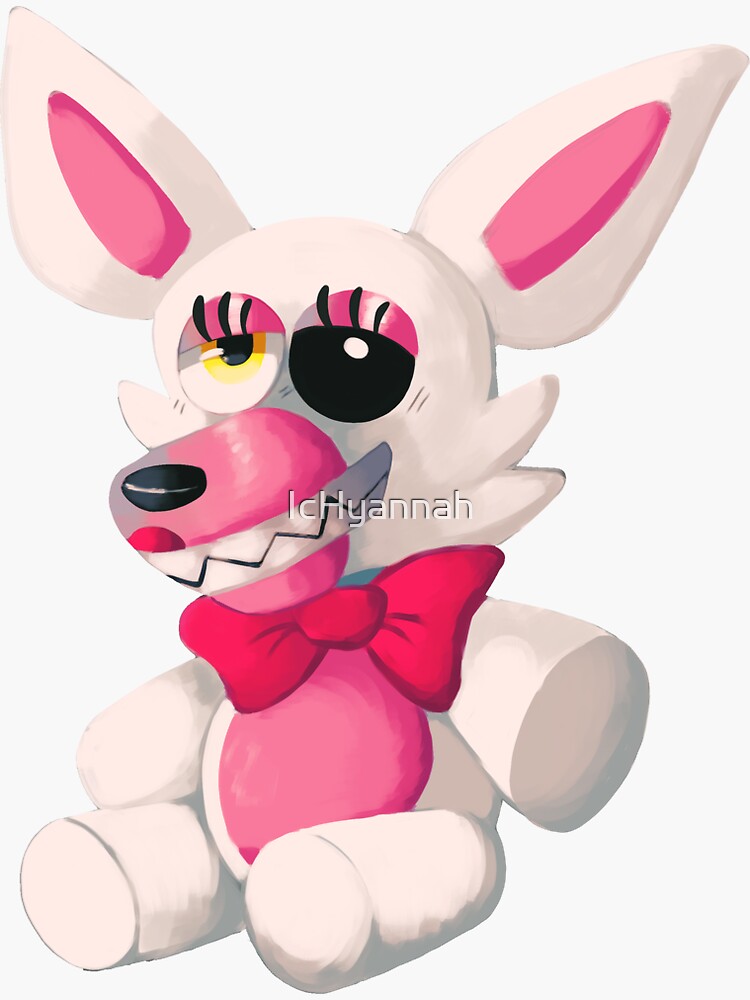 "Mangle Plushie" Sticker for Sale by IcHyannah | Redbubble