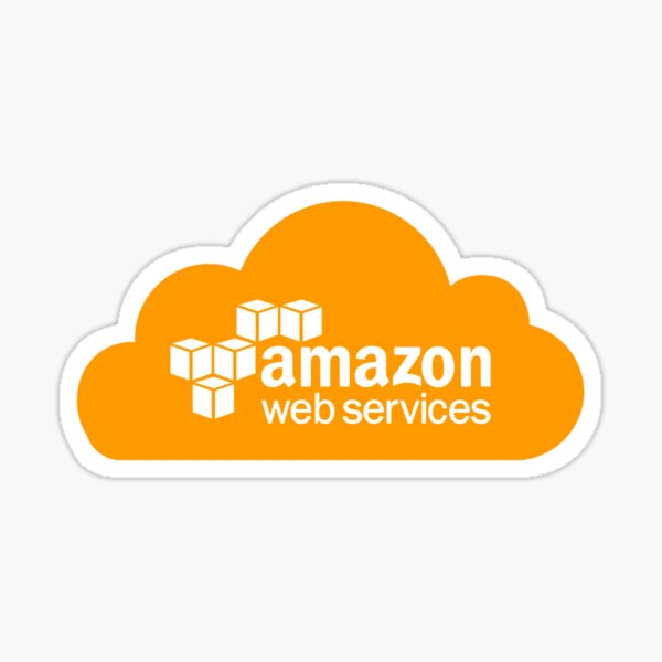 "amazon aws cloud web services sticker" Sticker for Sale by ...