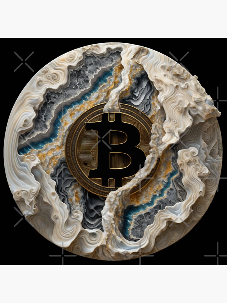 "Bitcoin Designs V2" Sticker for Sale by GlobalMatrixAI | Redbubble