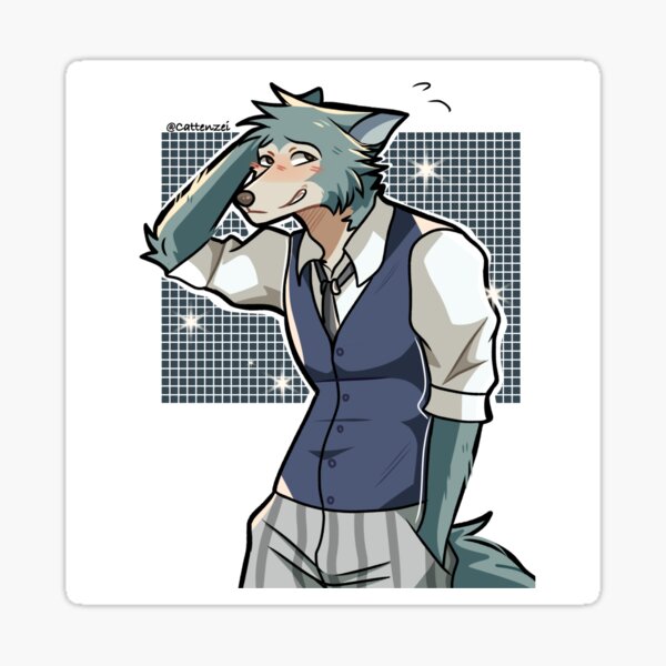 "Legoshi" Sticker for Sale by Cattenzeii | Redbubble