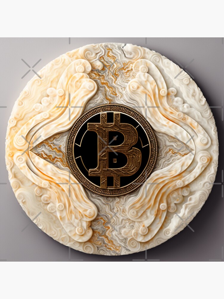 "Bitcoin Designs V4 " Sticker for Sale by GlobalMatrixAI | Redbubble