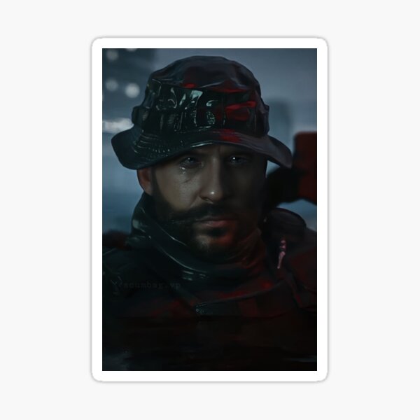 "Captain Price" Sticker for Sale by scumbagg | Redbubble