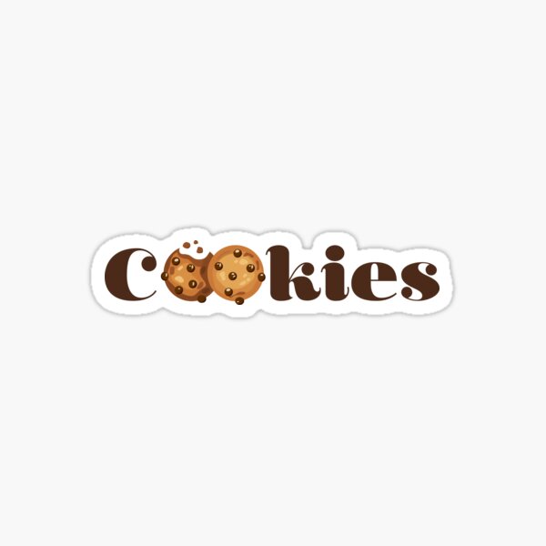 "Orange Day Cookies" Sticker for Sale by stylishdzign | Redbubble