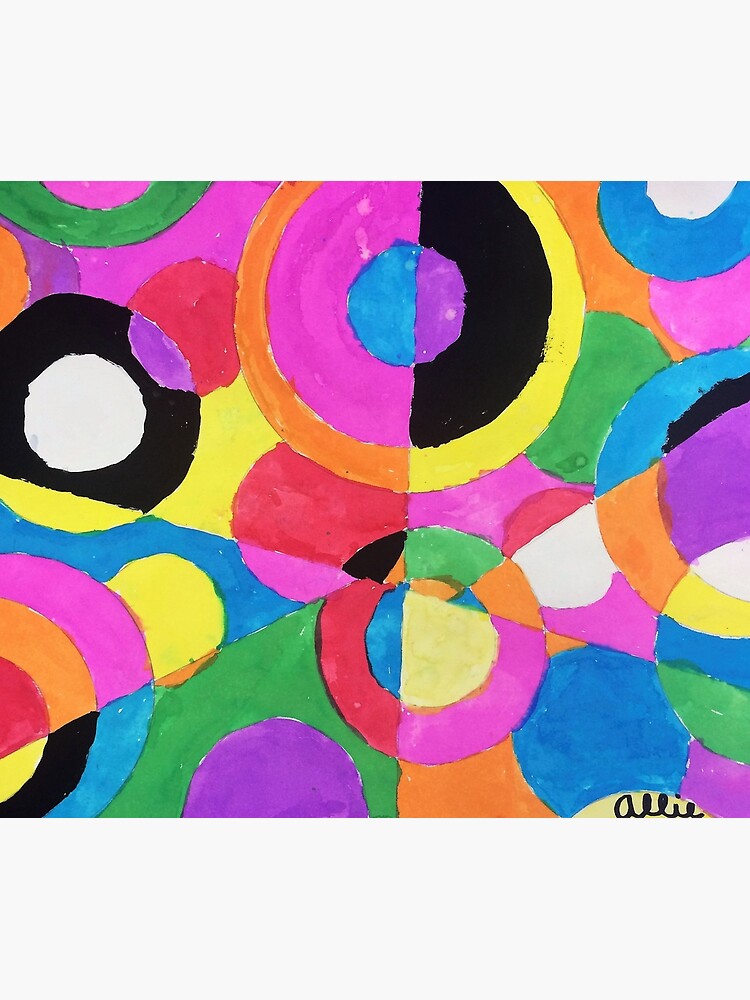 "In this Sonia Delaunay Lesson" Tapestry for Sale by Artelise-1 | Redbubble