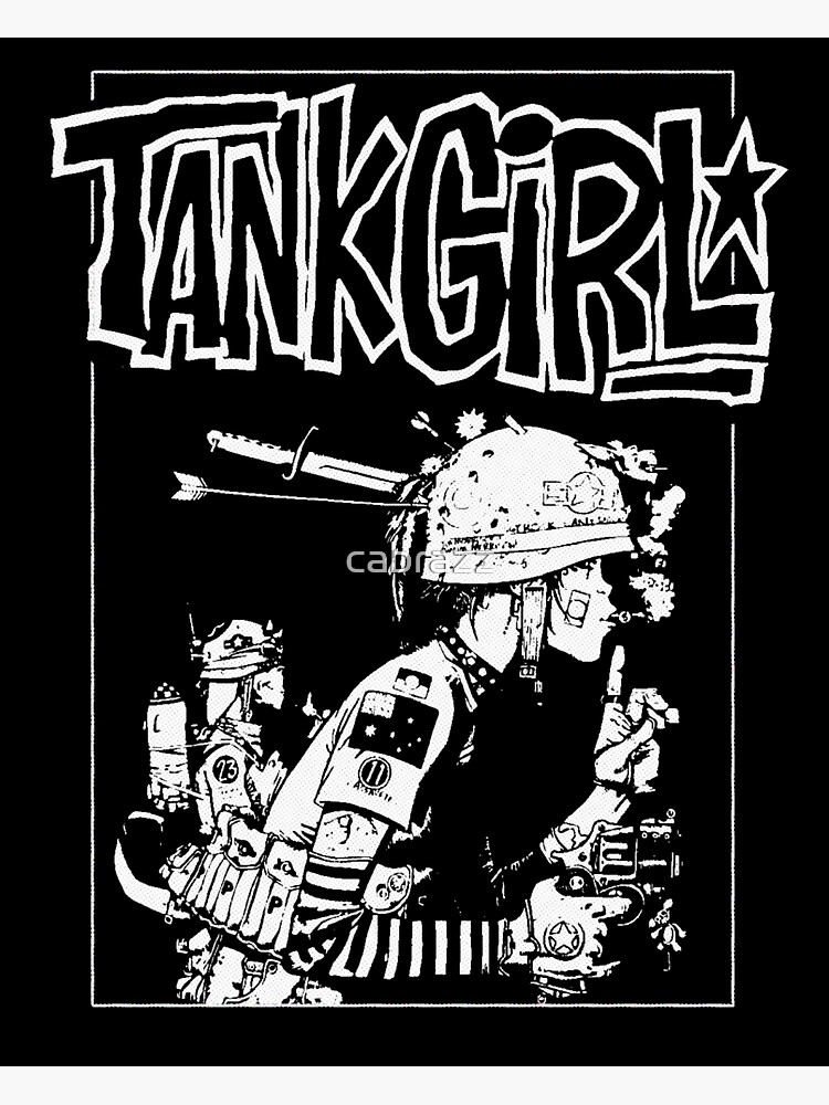 "Tank Girl" Sticker for Sale by cabrazz | Redbubble