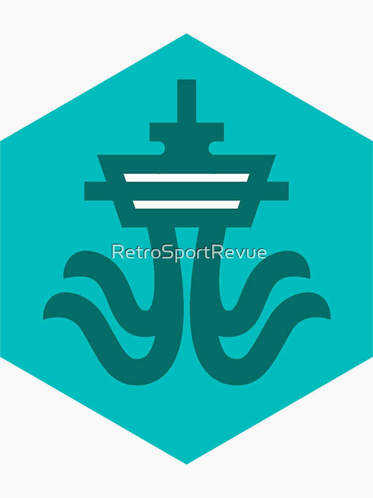 "Retro Seattle Hockey Logo Sticker" Sticker for Sale by RetroSportRevue ...