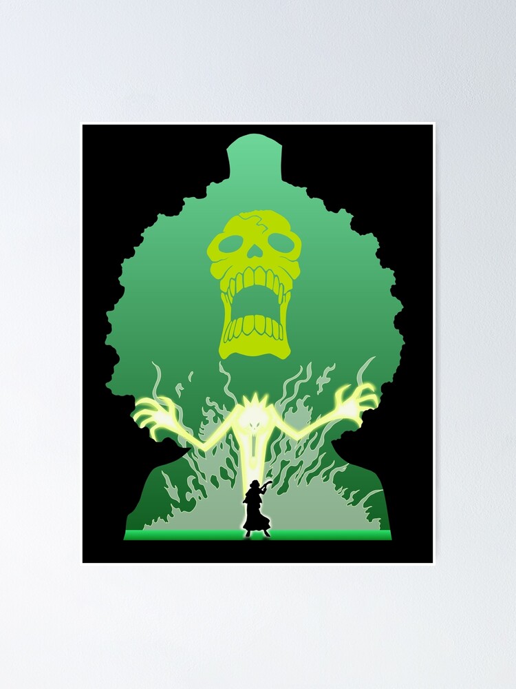"One Piece Soul King Brook" Poster for Sale by Artsbykk | Redbubble