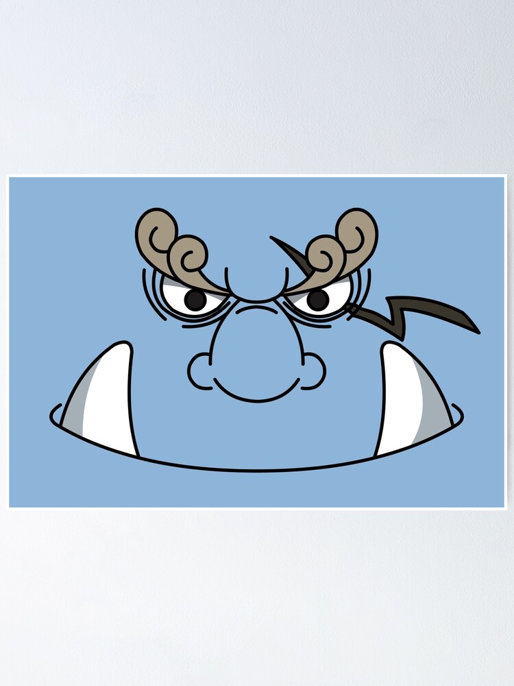 "JImbe Face " Poster for Sale by curiousQ | Redbubble