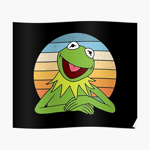 "Kermit The Frog" Poster for Sale by ValentinaHramov | Redbubble