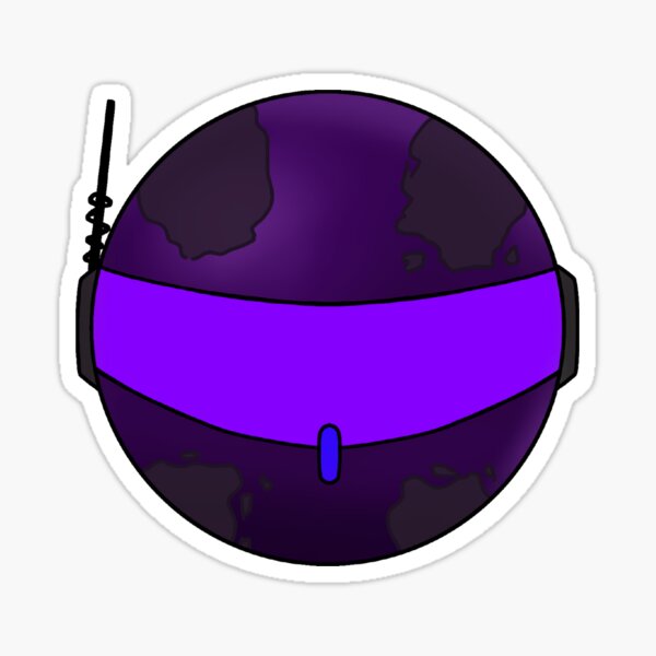 "Stick Wars Tactical Commando Helmet (Purple)" Sticker for Sale by ...