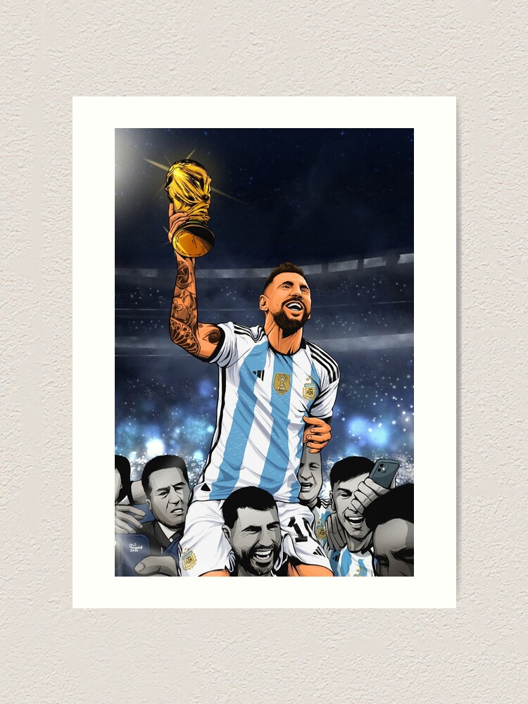 "Argentina Victory God's Plan" Art Print for Sale by farqaleitart ...