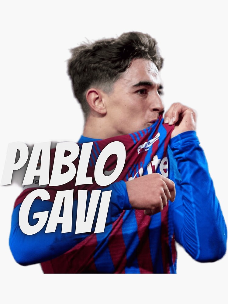 "Pablo Gavi" Sticker for Sale by ALIDES1 | Redbubble