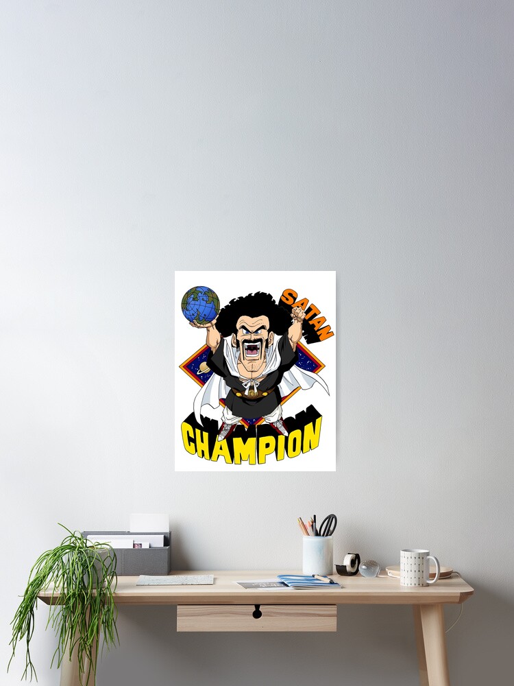 "Mr. Satan - Hercule Dragon Ball Z" Poster for Sale by Yonin Designs ...