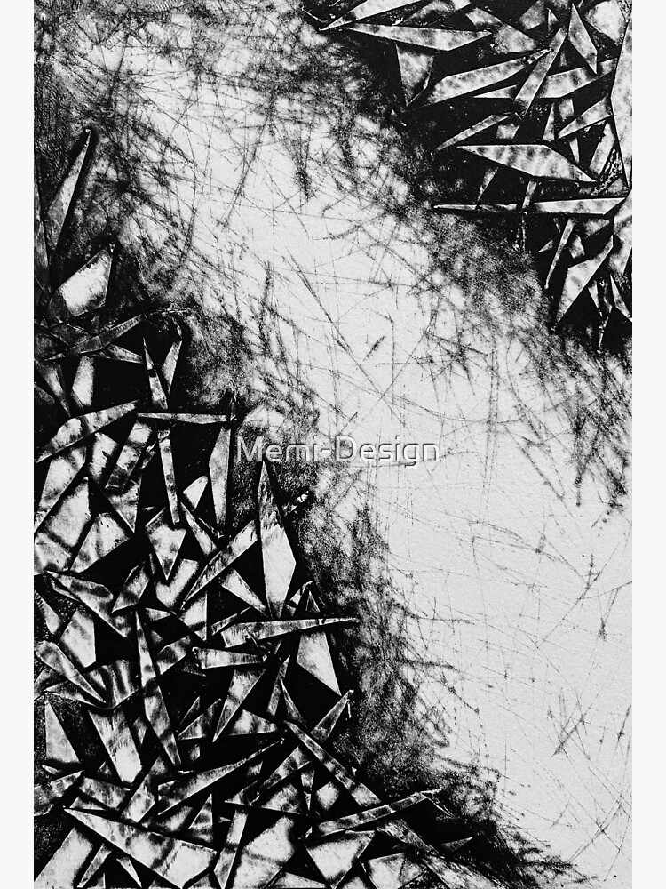 "Fragments" Sticker for Sale by Memi-Design | Redbubble