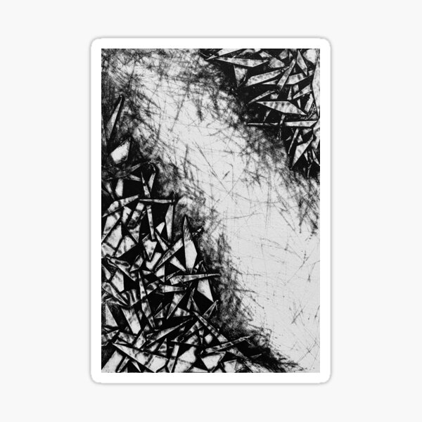 "Fragments" Sticker for Sale by Memi-Design | Redbubble