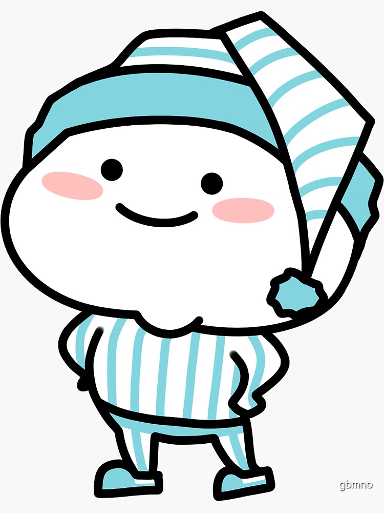 "Cozy Quby Sticker" Sticker for Sale by gbmno | Redbubble