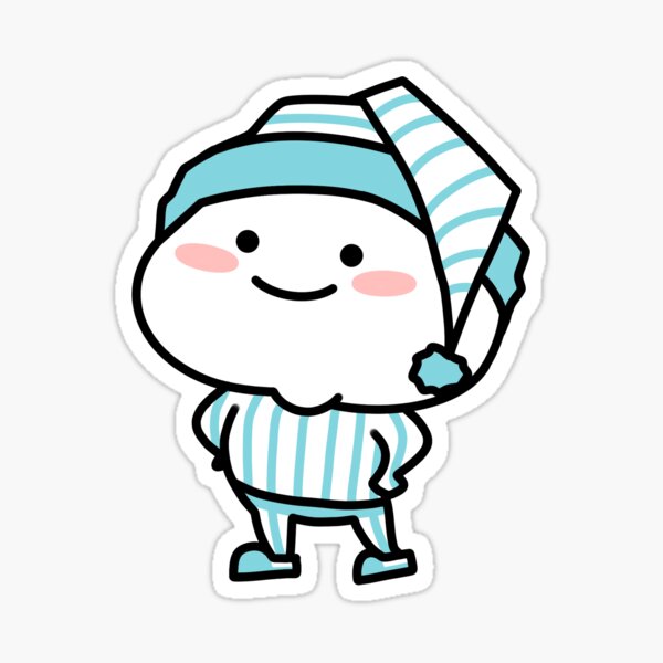 "Cozy Quby Sticker" Sticker for Sale by gbmno | Redbubble