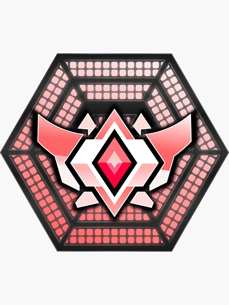 "Rocket League Grand Champion 2 Rank Dropshot Background" Sticker for ...