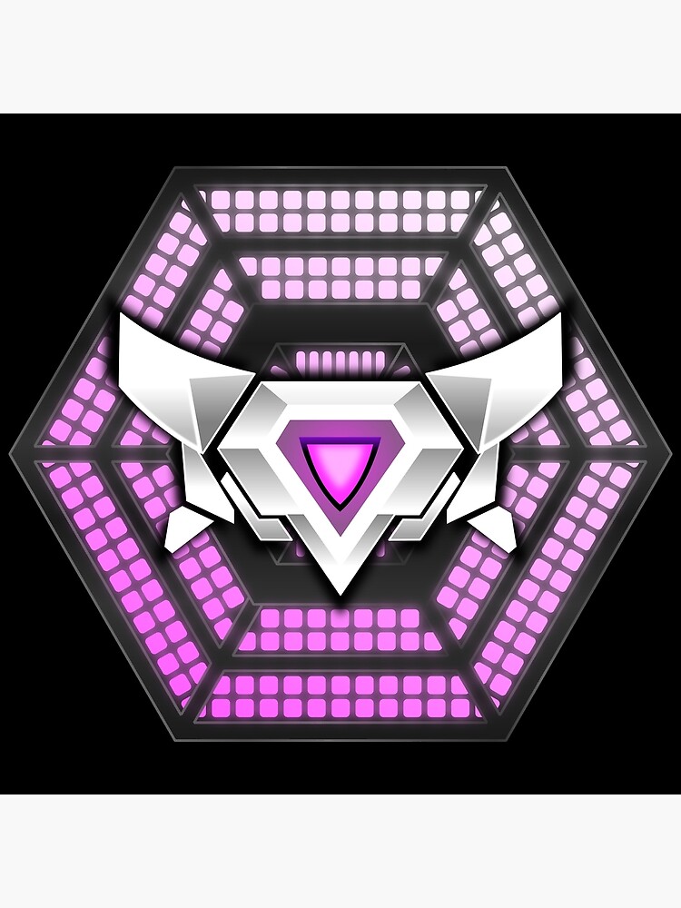 "Rocket League Supersonic Legend Rank Dropshot Background" Poster for ...