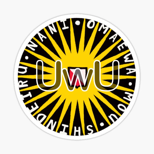 "UwU University" Sticker for Sale by lindepet | Redbubble