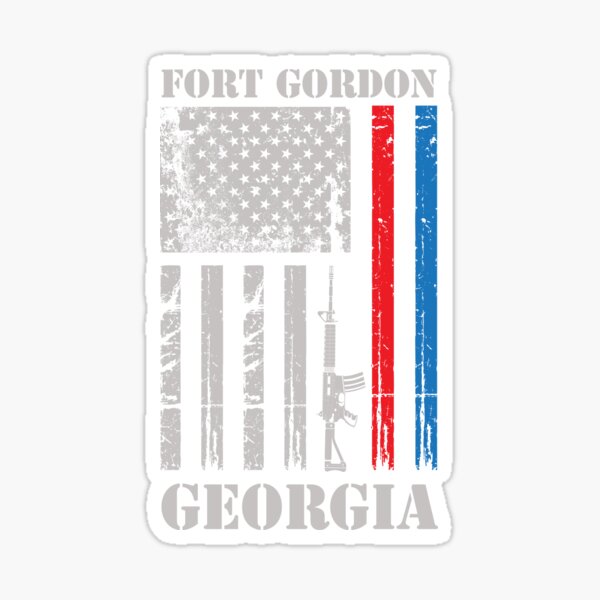 "Fort Gordon Georgia US Army" Sticker for Sale by AdamFathi | Redbubble