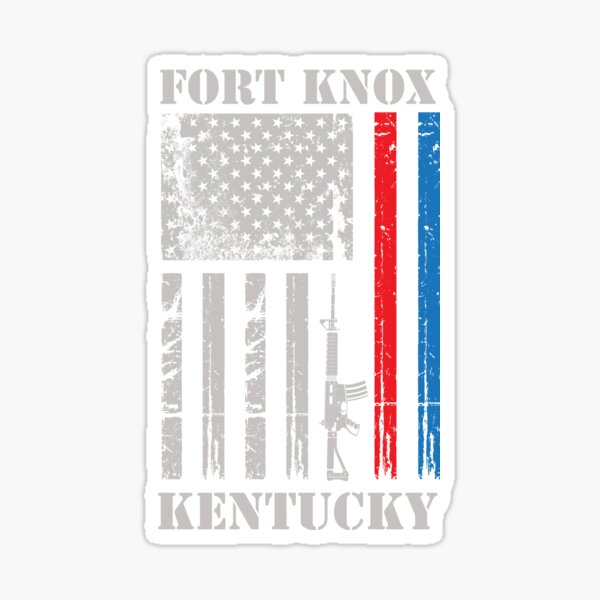 "Fort Knox Kentucky US Army" Sticker for Sale by AdamFathi | Redbubble