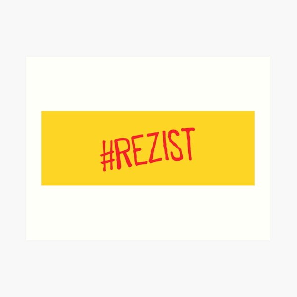 "romania rezist slogan" Art Print for Sale by tony4urban | Redbubble