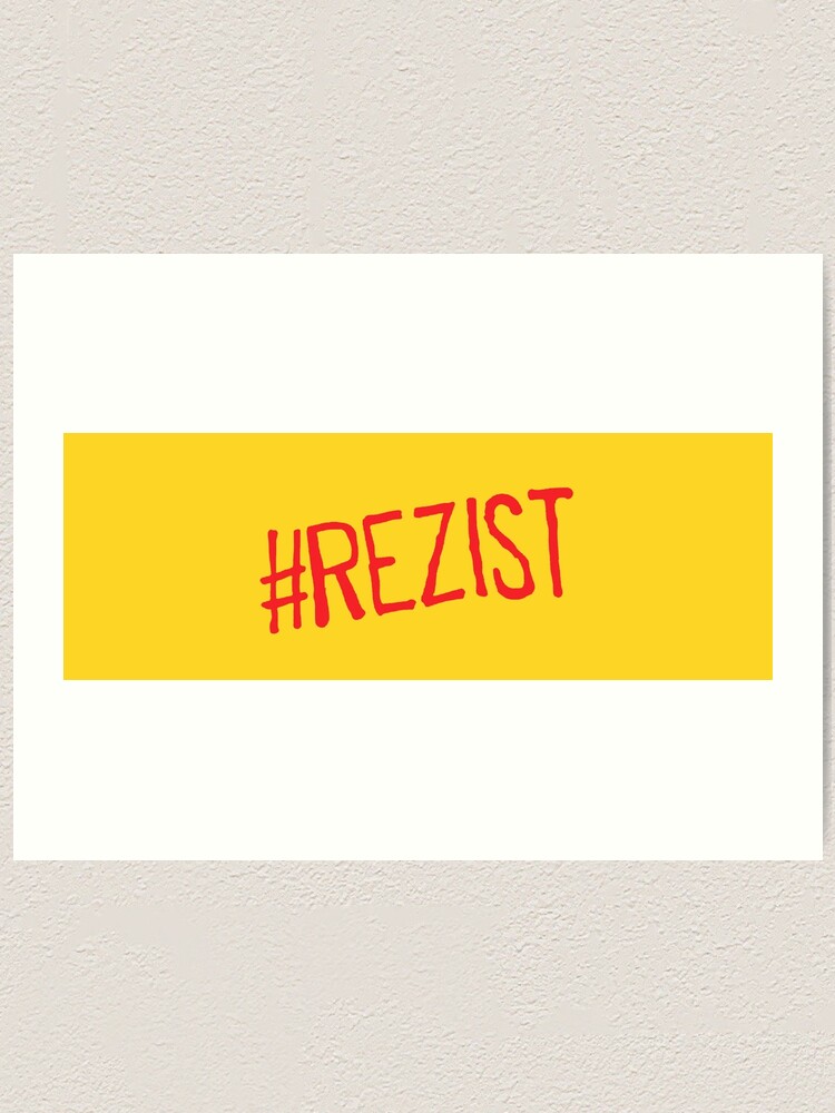 "romania rezist slogan" Art Print for Sale by tony4urban | Redbubble