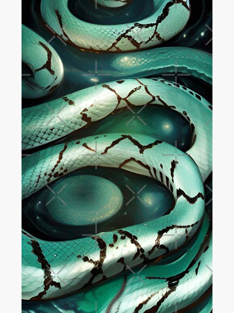 "python zoo art" Sticker for Sale by Aryabek | Redbubble