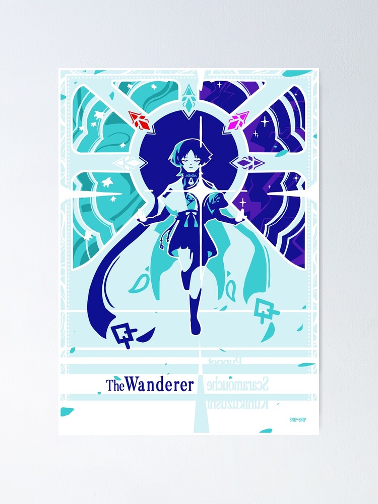 "Wanderer" Poster for Sale by SnipSnipArt | Redbubble