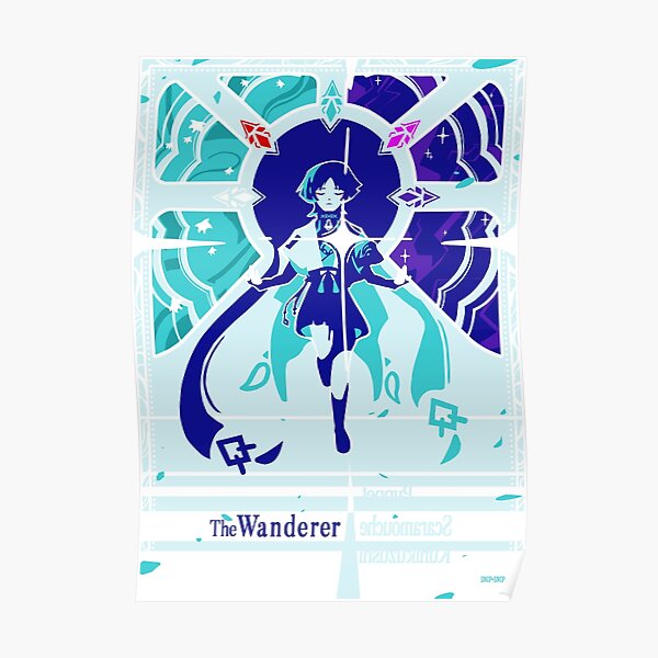 "Wanderer" Poster for Sale by SnipSnipArt | Redbubble