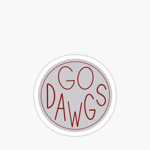 "Mississippi State “Go Dawgs” Sticker " Sticker for Sale by miabeno14 ...