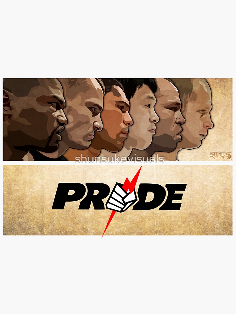 "Pride FC army artwork by shunsukevisuals" Sticker for Sale by ...
