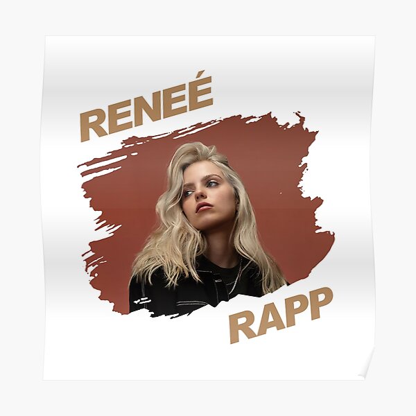 "Renee Rapp Photo With Text v2" Poster for Sale by TheSouthWind | Redbubble