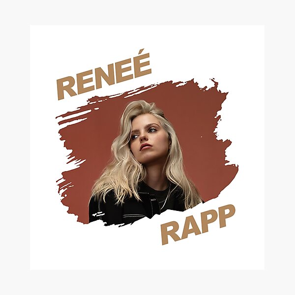 "Renee Rapp Photo With Text v2" Photographic Print for Sale by ...